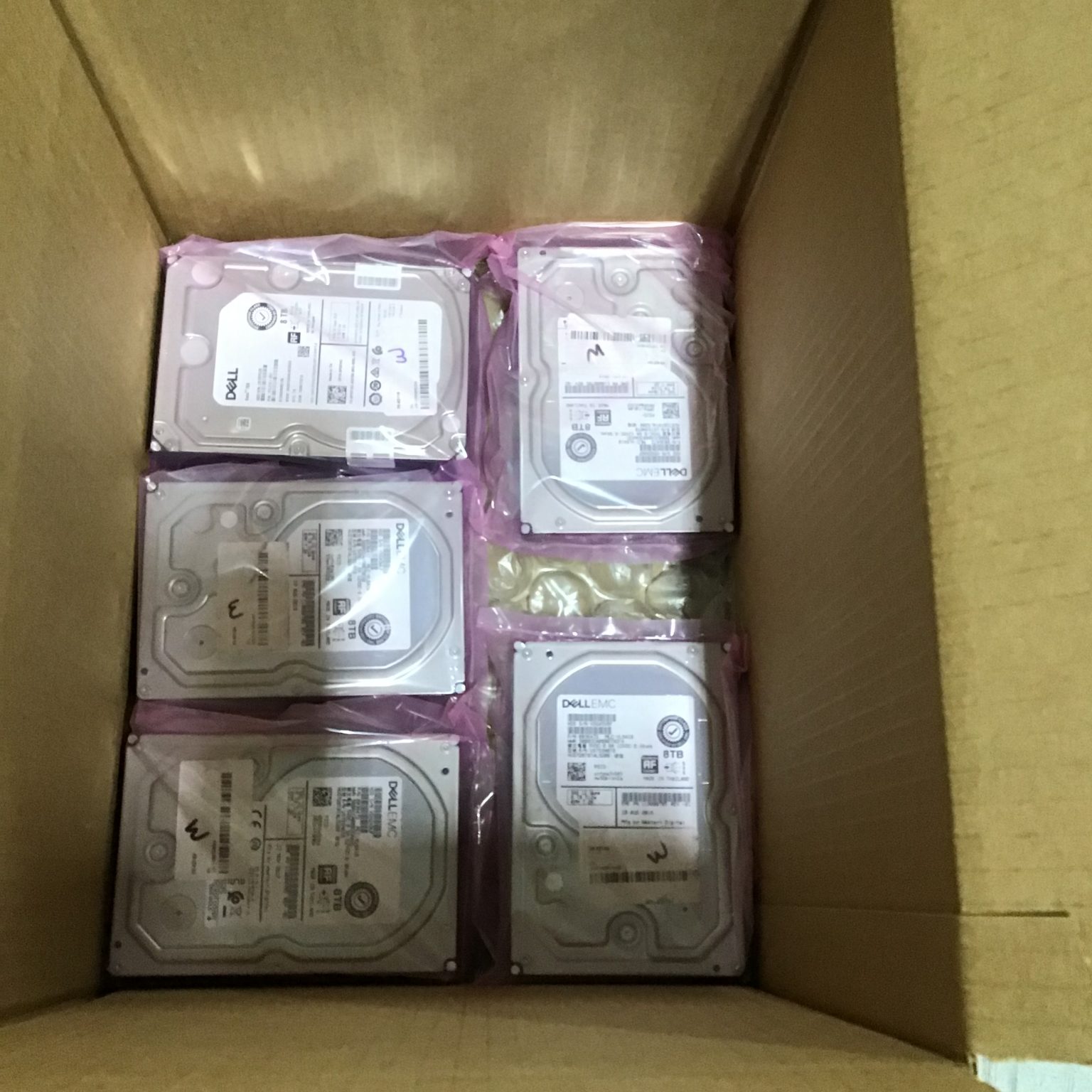 SAS HDDs - QTY 515 - Premium Refurbished Tech for Bid - Lot #SO-8729